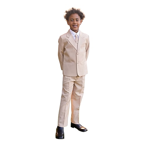 Click here for Suit the BOYZ Big Kid Boys 5-pc. Suit Set  18  Bei... prices