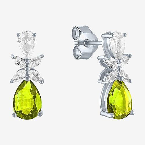 Click here for Gemstone Sterling Silver Pear Drop Earrings  One S... prices