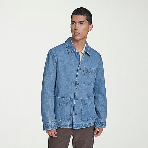 Click here for Levis Mens Denim Lightweight Jacket  Large  Blue prices