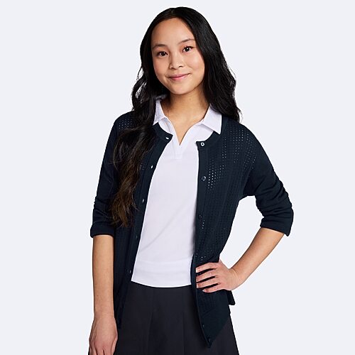 Click here for IZOD Womens Jewel Neck Long Sleeve Button Juniors... prices