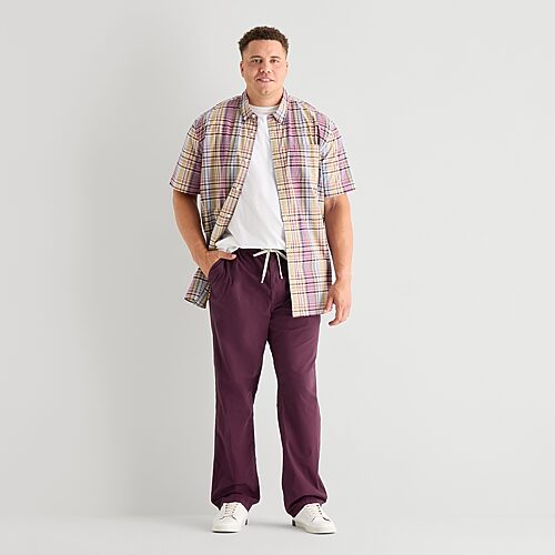 Click here for St. Johns Bay Mens Straight Fit Big and Tall Flat... prices