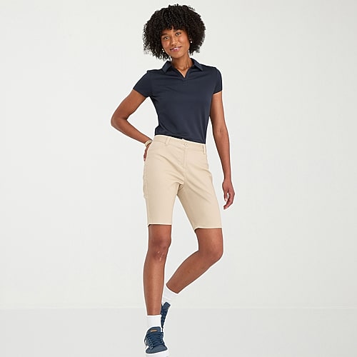 Click here for IZOD Womens Juniors Bermuda Short  0  Beige prices