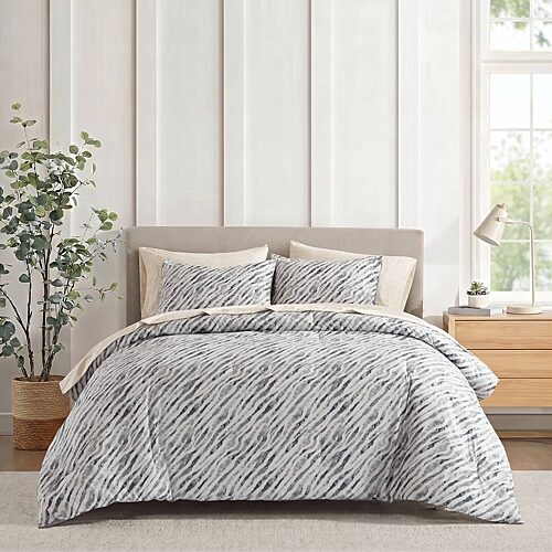 Click here for Madison Park Essentials Harlow Abstract Stripe Pri... prices
