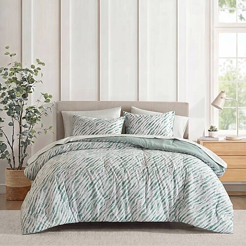 Click here for Madison Park Essentials Harlow Abstract Stripe Pri... prices