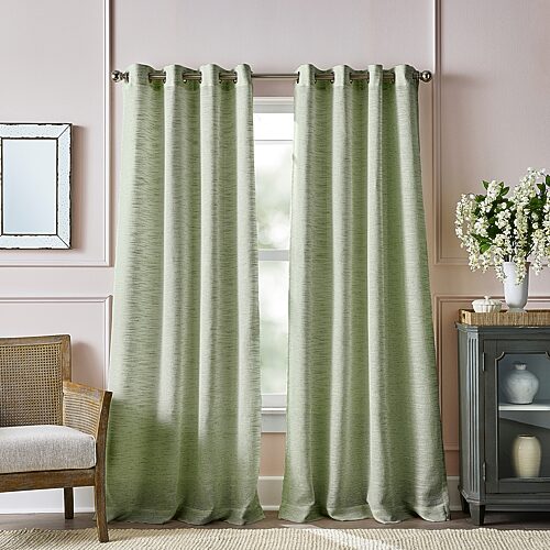 Click here for Martha Stewart Harmony Grommet Top Sheer Single Cu... prices