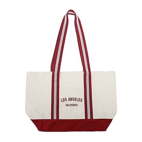 Click here for Mini Canvas Tote Bag  One Size  Red prices