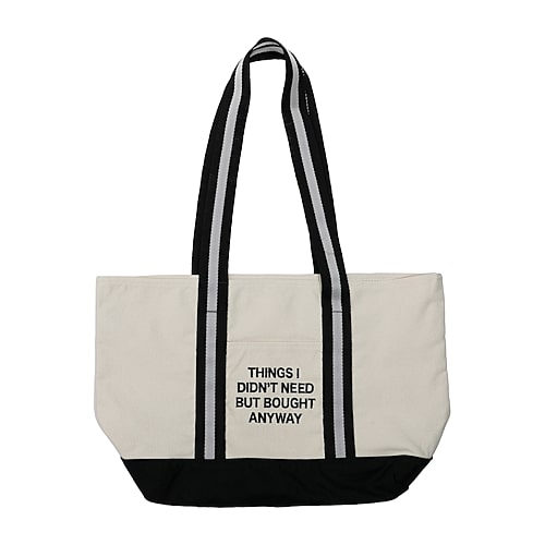 Click here for Mini Canvas Tote Bag  One Size  Black prices