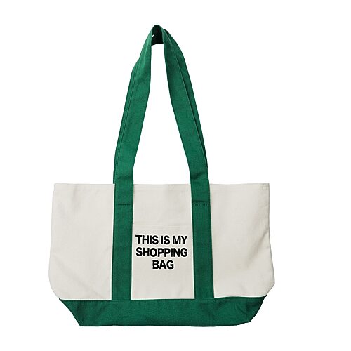 Click here for Mini Canvas Tote Bag  One Size  Green prices