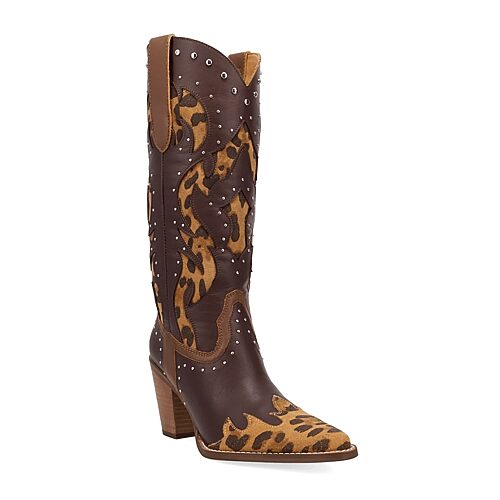 Click here for Dingo Womens Untamed Block Heel Cowboy Boots  9 Me... prices