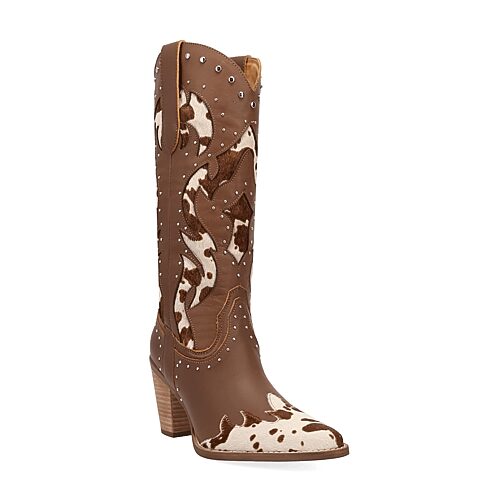 Click here for Dingo Womens Untamed Block Heel Cowboy Boots  9 1/... prices