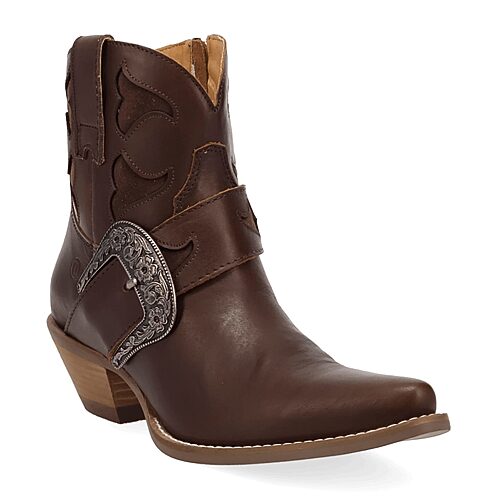 Click here for Dingo Womens Saddle Up Stacked Heel Cowboy Boots... prices