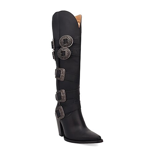 Click here for Dingo Womens Spurwest Block Heel Cowboy Boots  7 M... prices