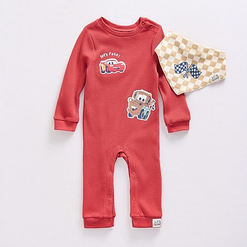 Click here for Baby Boys Cars Long Sleeve 2-pc. Romper  6 Months... prices