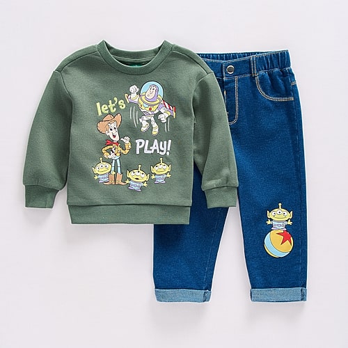 Click here for Baby Boys Toy Story 2-pc. Pant Set  18 Months  Gre... prices