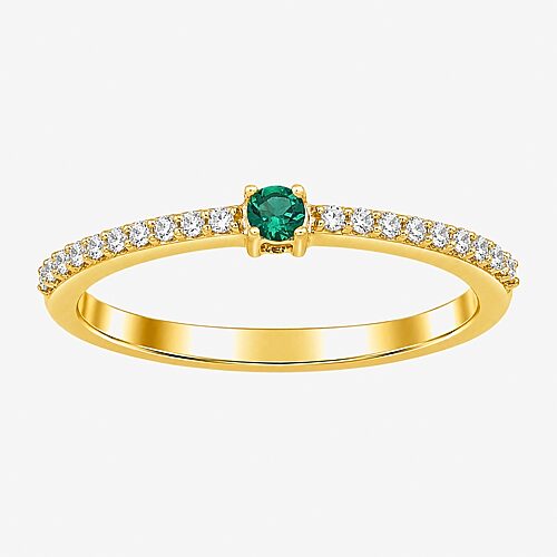 Click here for Womens Gemstone Sterling Silver Side Stone Stackab... prices