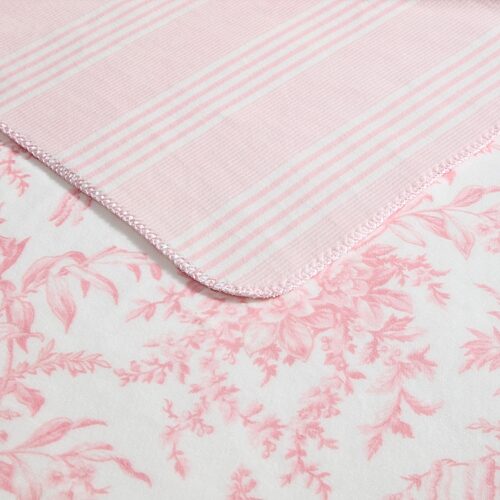 Click here for Laura Ashley Bedford Printed Plush Reversible Thro... prices