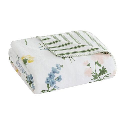 Click here for Martha Stewart Josephine Floral Washable Throw  On... prices