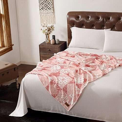 Click here for Wrangler Rodeo Patchwork Printed Plush Throw  70 X... prices