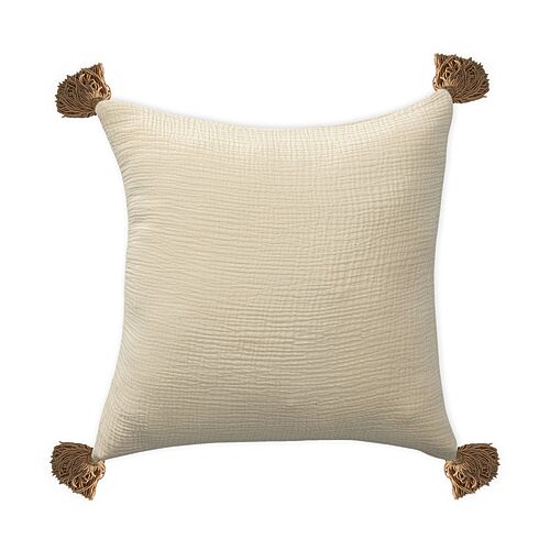 Click here for LR Home Alani Square Throw Pillow  One Size  White prices