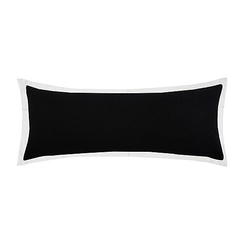 Click here for LR Home Remi Lumbar Pillow  One Size  Black prices
