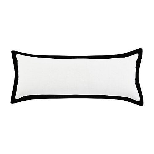 Click here for LR Home Remi Lumbar Pillow  One Size  White prices