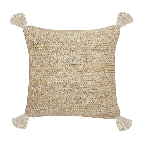 Click here for LR Home Elsie Square Throw Pillow  One Size  Beige prices