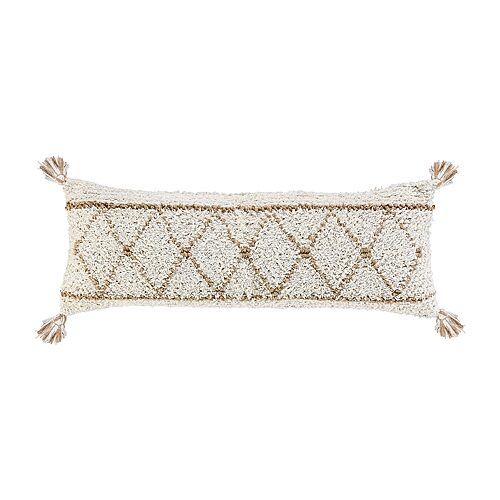 Click here for LR Home Joise Lumbar Pillow  One Size  White prices