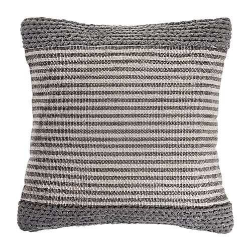Click here for LR Home Eden Square Throw Pillow  One Size  Gray prices