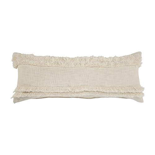 Click here for LR Home Scotie Lumbar Pillow  One Size  White prices