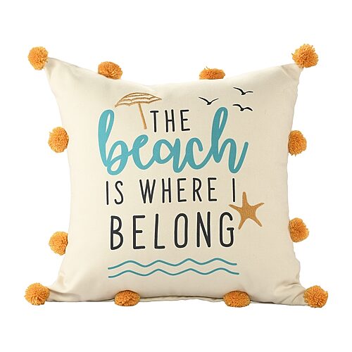 Click here for LR Home Piper Square Throw Pillow  One Size  Orang... prices