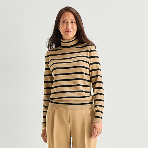 Click here for Liz Claiborne Luxe Womens Turtleneck Long Sleeve P... prices