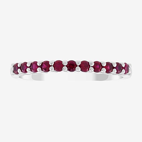 Click here for Limited Quantities! Womens Lab Created Red Ruby St... prices
