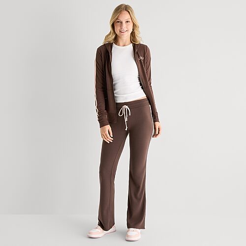Click here for Arizona Womens Juniors Bootcut Mid Rise Sweatpant... prices