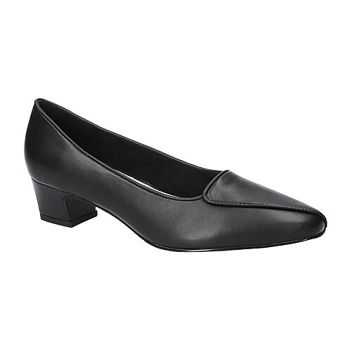 Easy Street Womens Astrid Slip-On Pumps - Black