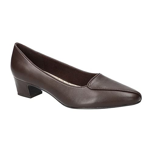 Click here for Easy Street Womens Astrid Slip-On Pumps - Brown prices