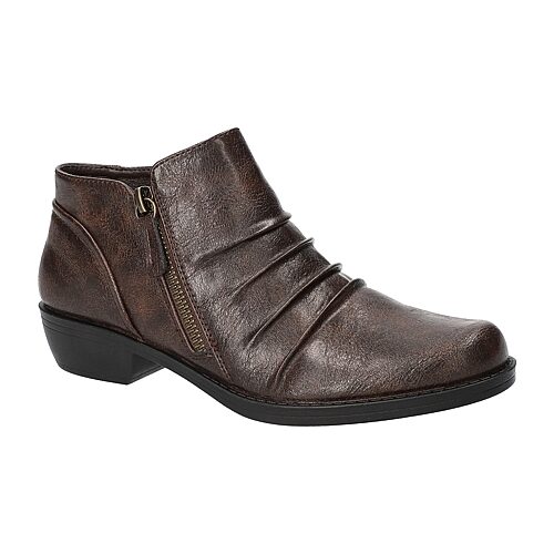 Click here for Easy Street Womens Jacoba Ankle Booties - Brown prices