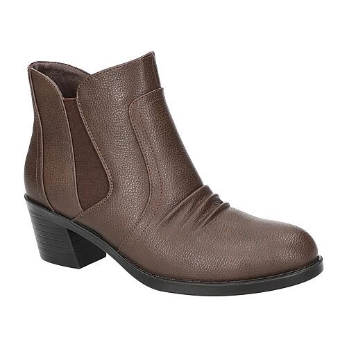 Click here for Easy Street Womens Berwick Ankle Booties - Brown P... prices