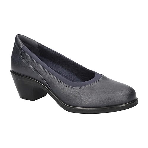 Easy Street Womens Chyler Slip-On Pumps - Navy