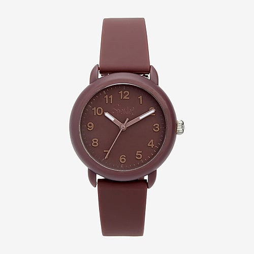 Click here for Speidel Eco Nude Womens Red Strap Watch 60949005... prices