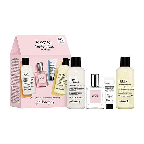 Click here for Philosophy Iconic Fan-Favorites Mini Set  One Size prices