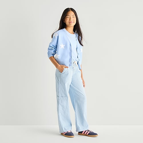 Click here for Thereabouts Little & Big Kid Girls High Rise Wide... prices