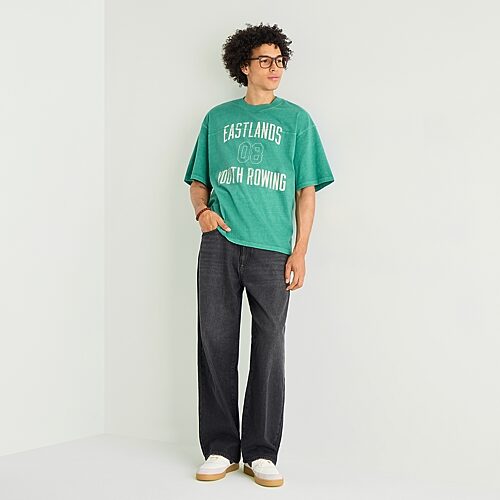 Click here for Arizona Mens Super Baggy Fit Jean  34 29  Blue prices