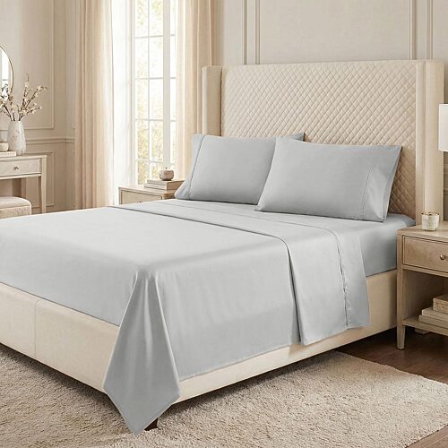 Click here for Superior 530 Thread Count Deep Pocket Egyptian Cot... prices