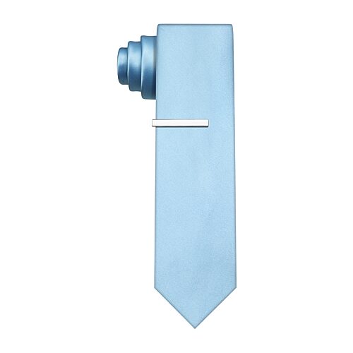 Click here for J. Ferrar Satin Solid Tie Set  One Size  Blue prices