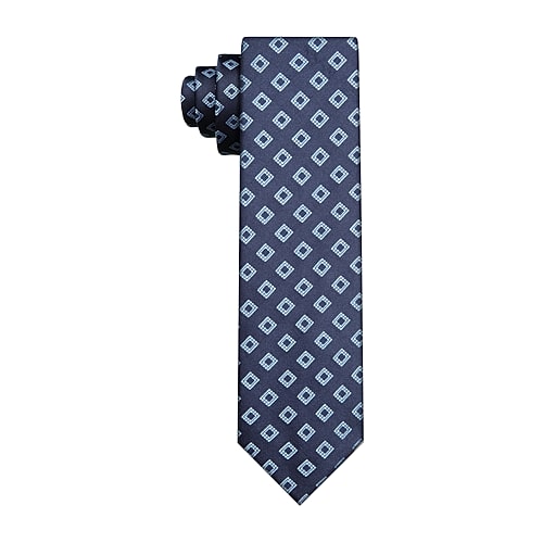 Click here for J. Ferrar Geometric Tie  One Size  Blue prices