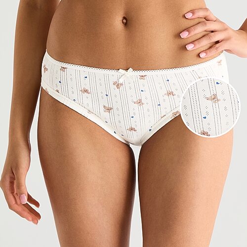 Click here for Arizona Body Cotton Hipster Panty  Medium  White prices