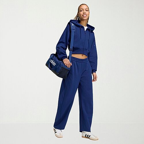 Click here for adidas Womens Mid Rise Regular Fit Fleece Sweatpan... prices