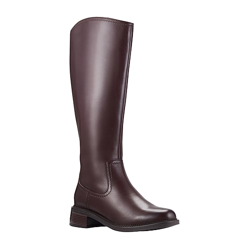 Click here for Clarks Womens Maye Ride Block Heel Riding Boots  9... prices