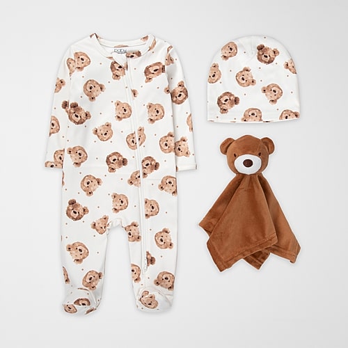 Click here for Baby Essentials Baby Unisex 3-pc. Baby Clothing Se... prices