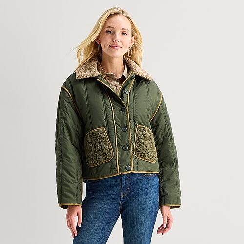 Click here for St. Johns Bay Womens Water Resistant Lightweight B... prices